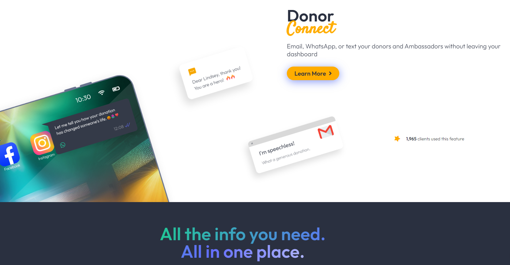 Donor Connect - CauseMatch